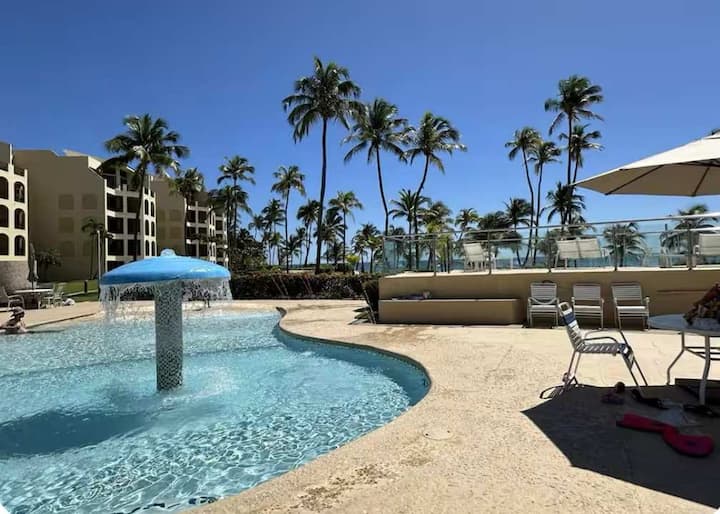 Palmas Del Mar : Appartement Face à La Plage Avec - Humacao