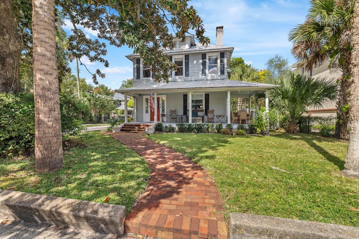 Historic Comfort L Walk To Dntn L Fire Pit - St. Augustine, FL