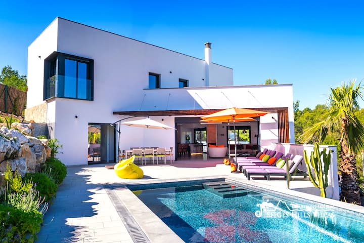 ÉLégante Villa Rueda Avec Piscine Privée Et Jacuzz - Sitges