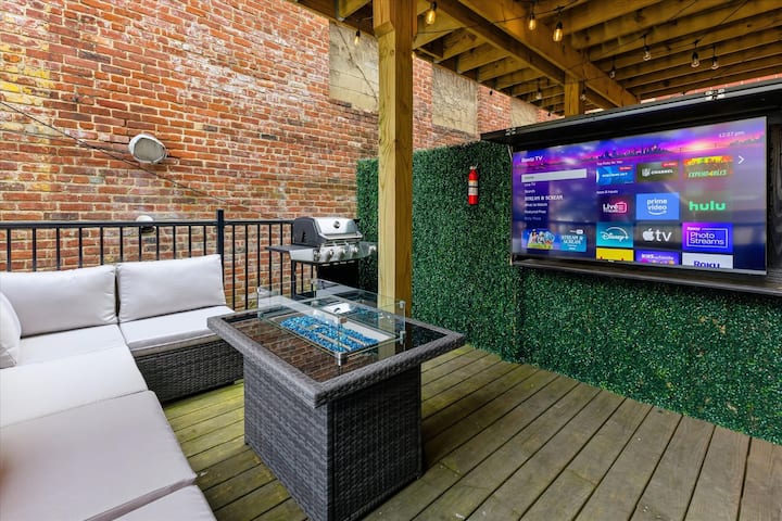 Mass Ave Retreat With Big Patio And Free Parking - Indianapolis, IN