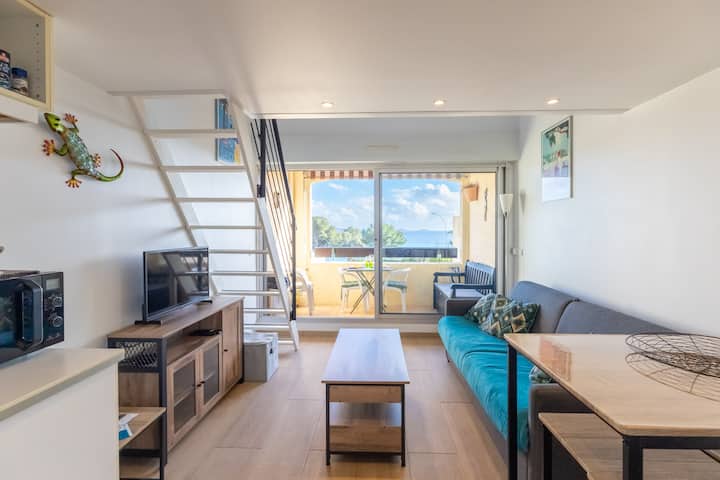 Studio Duplex Bandol Vue Mer Terrasse Parking - Le Castellet