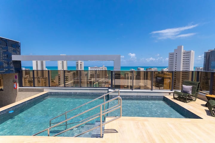 Andrea Priori Apt 300m From The Beach By Carpediem - Boa Viagem
