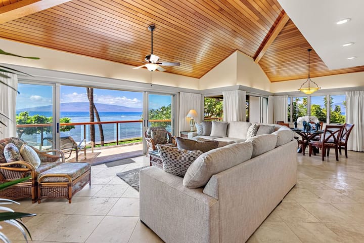 New Listing! Lavish 3bd On The Ocean! - Maui