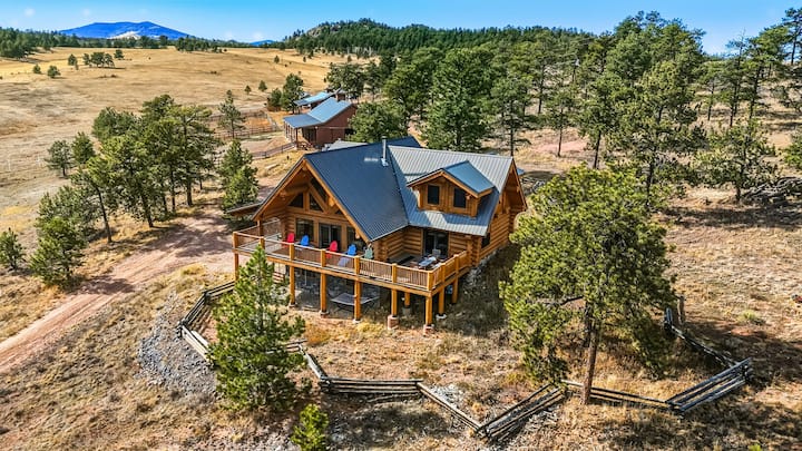 45-acre Florissant Ranch Cabin & Stable - Reservoir, Lake George