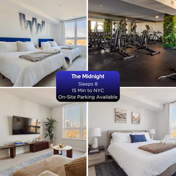 Cozy 3br Loft 15 Min To Nyc W/ View, Gym & Shuttle - Brooklyn, NY