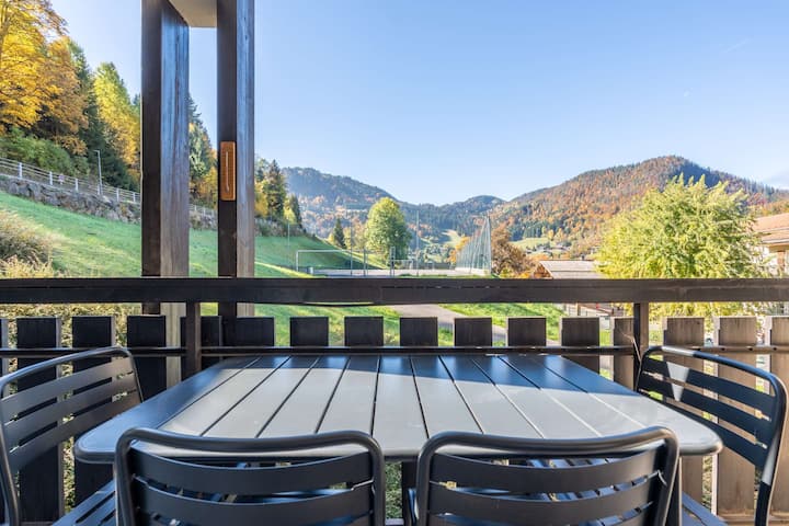 Belmont 2 : Appartement Au Centre Village, 300 M D - La Clusaz