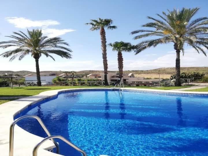 Charmant Appartement Avec Jardin à Almeria - Vera