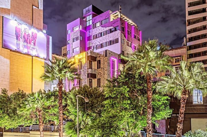 Premium Roof 1-bedroom Suite Anoor 609 In Gemmayze - Beirut