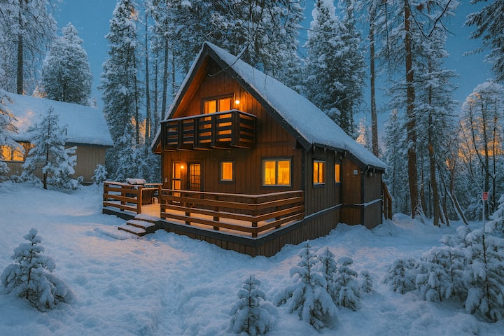 Boss's Cabin - Boss-level Views, Zero Stress! - Shaver Lake, CA