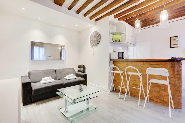 Appartement Moderne 1ch/4p – Canal Saint-martin - Paris