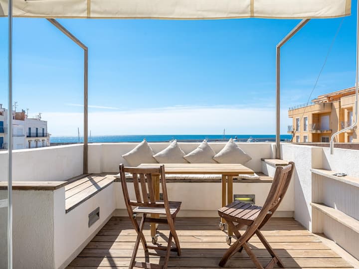 Romantique Loft Pour Couples Avec Vue Sur Mer - L'Ametlla de Mar