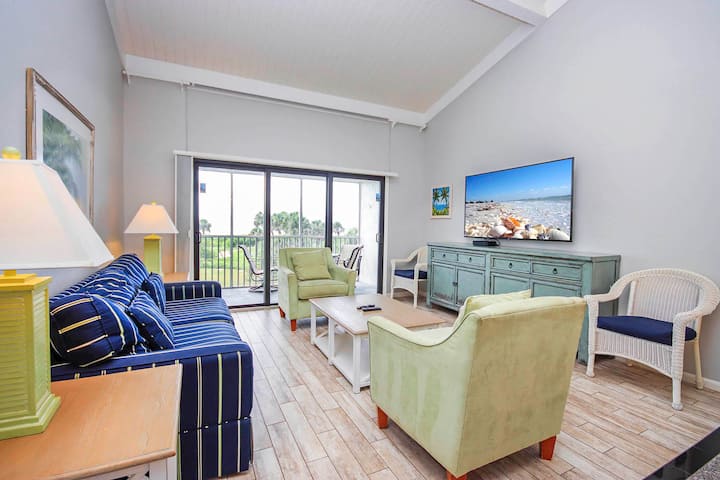 Beach Villa 2124: Rare 2-story Gulf-front Villa - Blind Pass, Captiva