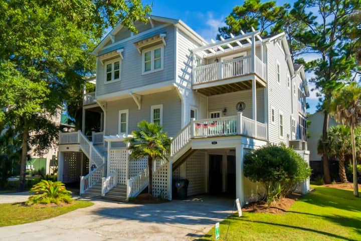Large Family-friendly Duplex On Edisto Beach - Edisto Island, SC