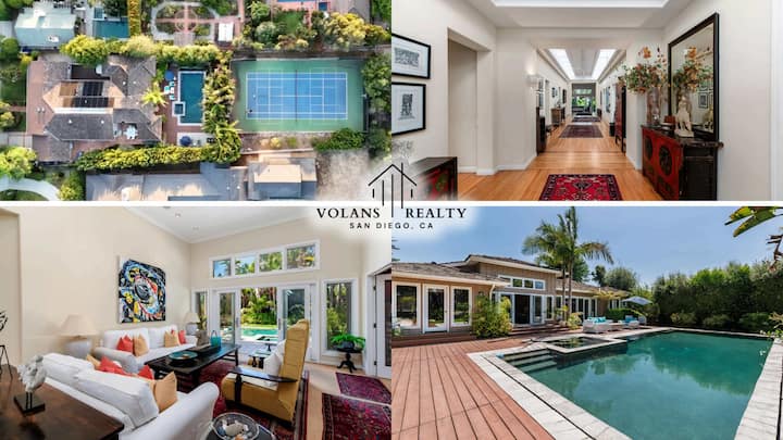 La Jolla Retreat: Pool, Tennis, & Walk To Beach - San Diego
