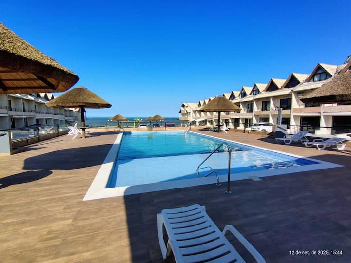 House In A Beachfront Cond. With Pool Mcs0057 - Barra Velha