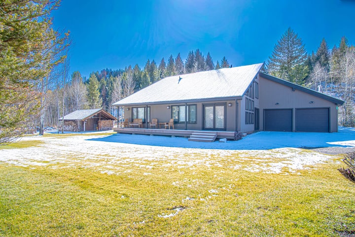 4bd Chocolate Gulch Cabin On Trailhead - Sun Valley, ID