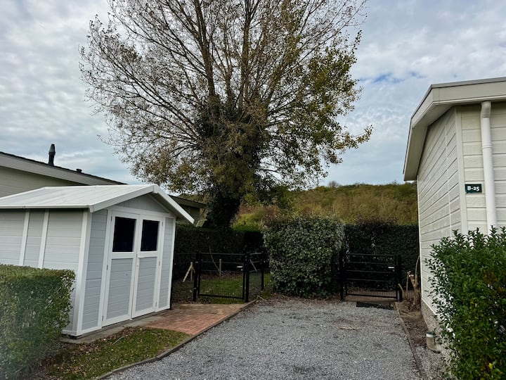 Breskens Chalet Am Strandaufgang Mit Zaun Haus Nr. - Breskens