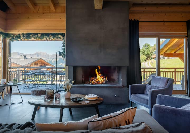 Séjour Relaxant Avec Sauna Jacuzzi Et Terrasses - Flumet