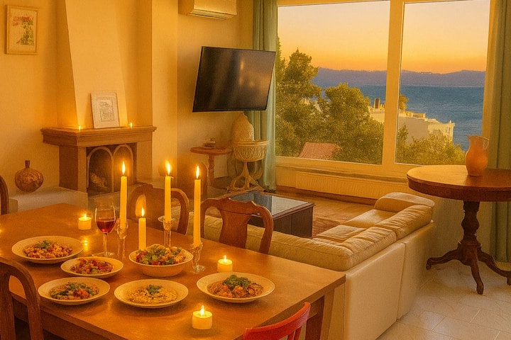 3 Bed Villa - Sleeps 12 - Pets - Pool - Hot Tub - Халкида