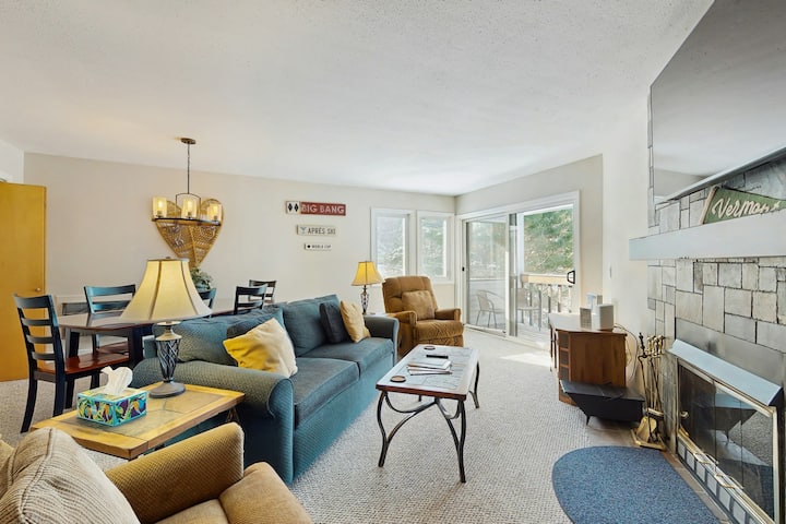 3br Condo, Valley View, Balcony, Pool, W/d, Wifi - Ludlow, VT