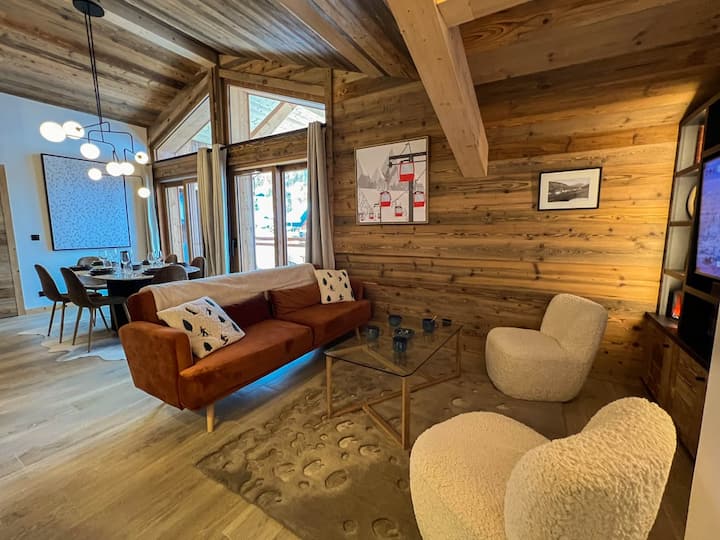 Refuge Design Au Coeur Du Village Face Aux Pistes - Les Gets