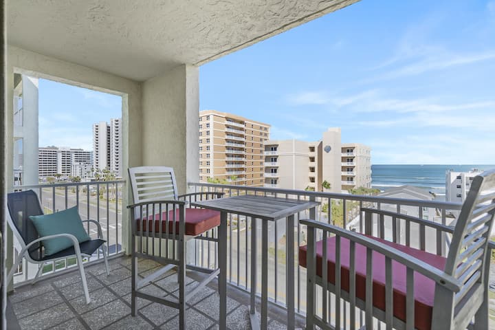 Short Walk To Beach | Ocean Terrace Club 604 - Port Orange, FL