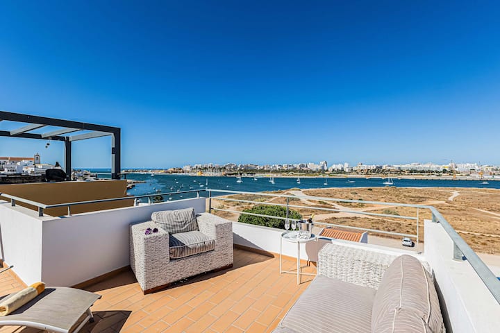 Casa Bayview Bliss - Vue Sur La Mer, Piscine Et Ba - Ferragudo