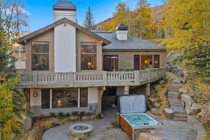 Casa Feliz Colorado - 4 Bed, Hot Tub & Fire Pit - Vail, CO