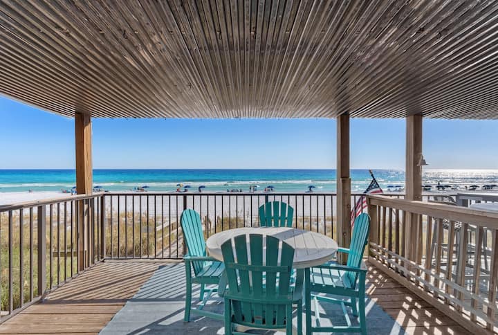 Wonderful Beachfront Townhome With Stunning Gulf - Destin, FL