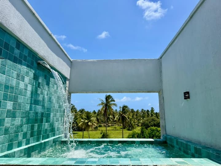 Charmoso Flat C/ Piscina Privativa E Rooftop - São Miguel dos Milagres