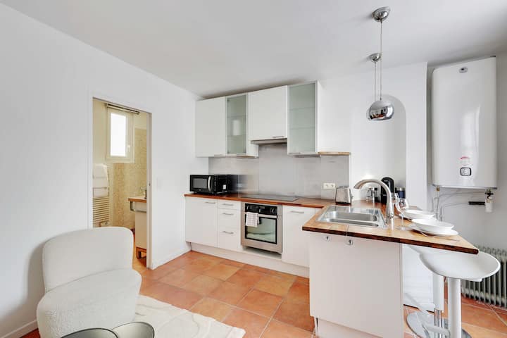 Charmant Appartement 1ch/2p - Paris 4e - Párizs