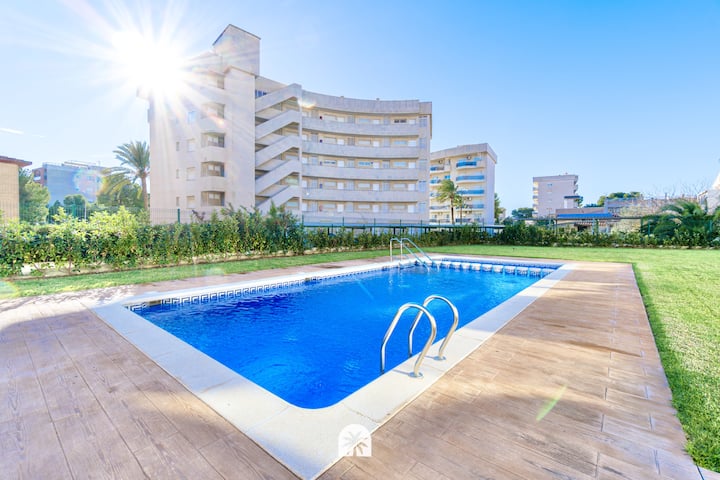 Miamiplaya|2cham|ac|wifi|parking|piscin - Miami Platja