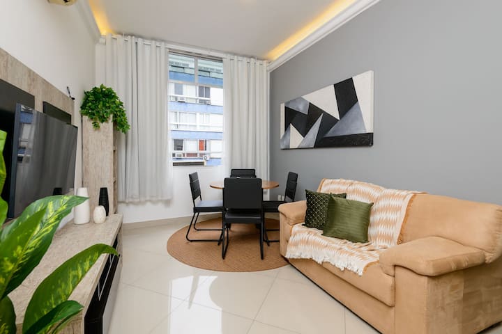 1bdr In Copacabana, 9 Min From The Beach|tn245/803 - Rio De Janeiro