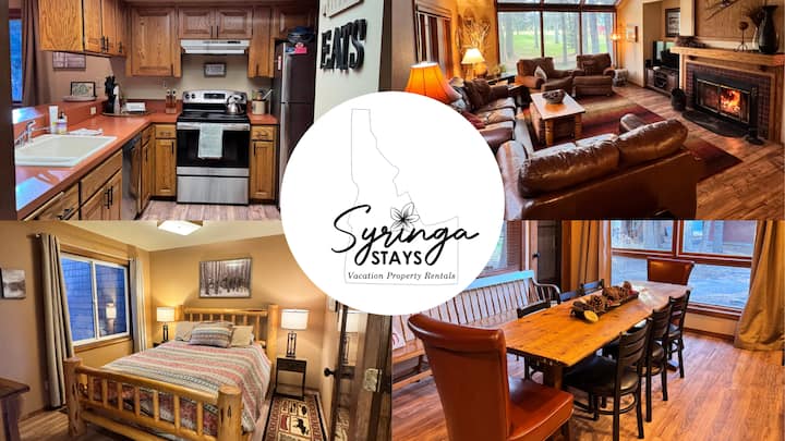 Cozy Golfside Cabin W/ Fireplace & Fairway Views - Ponderosa State Park, McCall