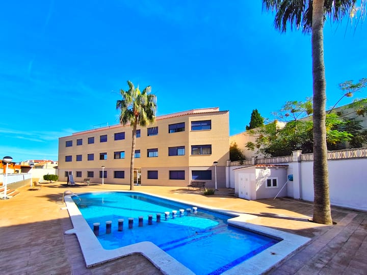 Apartamento Con Piscina En El Delta Del Ebro - Deltebre