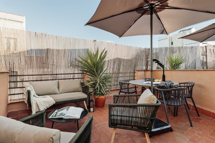 Quepo - 2 Bedrooms And Terrace In Sant Antoni - Barcelona