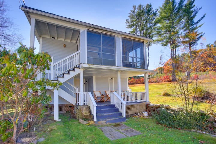 Lake-view Spofford Apartment W/ Shared Dock! - Keene, NH