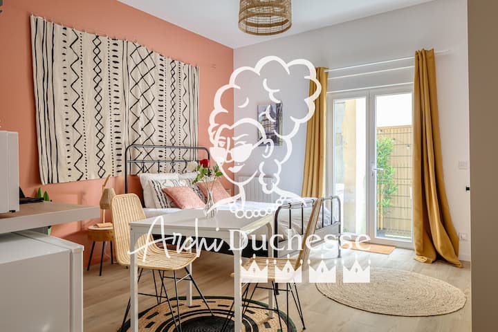 Studio Rénové Balnéo Et Balcon Centre - Rouen