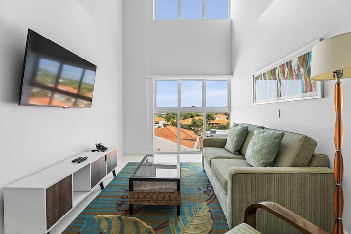 Al313 -Resort Pool+beach Tennis Court- 2br Condo - Aruba