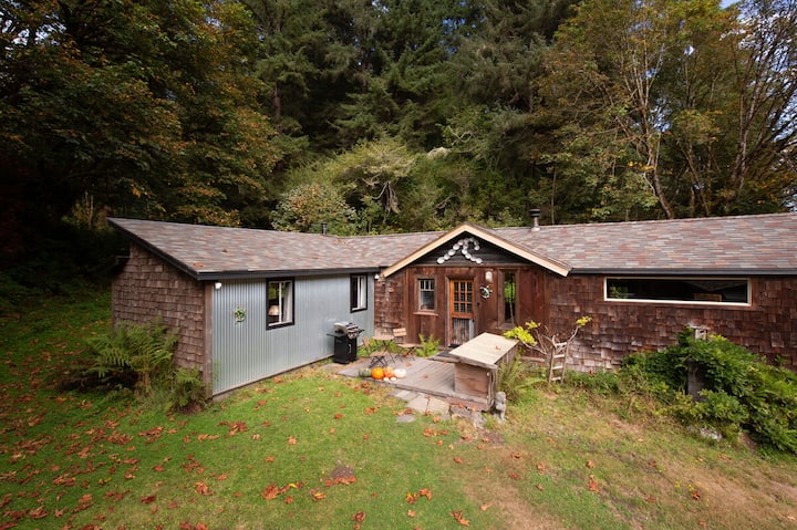Stone Lagoon Cabin @ Redwood Parks, Beaches - Humboldt Lagoons State Park, Trinidad