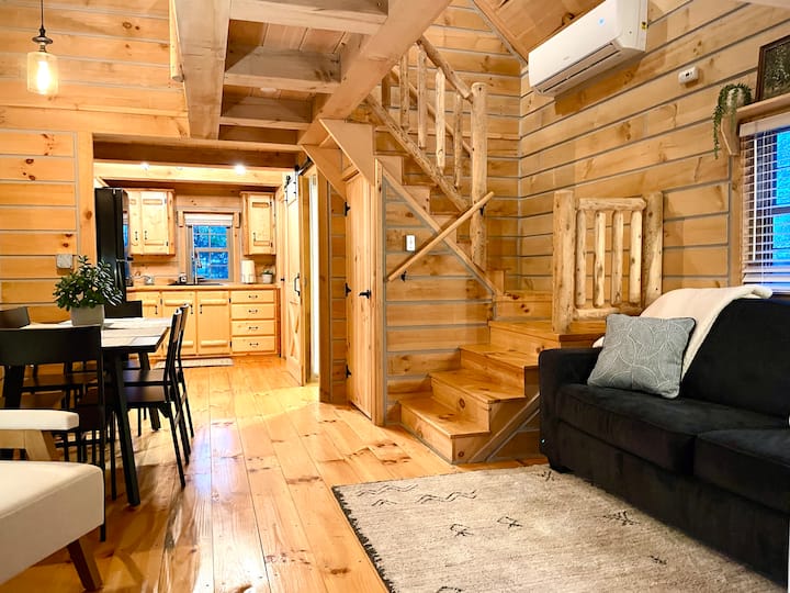 Secluded Shipshewana Log Cabin | In The Woods | - Sturgis, MI