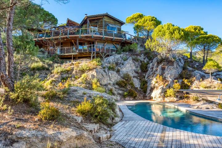 Le Sabel - Chambre Bleue - Clermont-l'Hérault