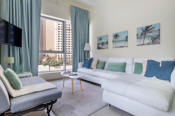 Easy Living In Dubai Marina W/ Pool Views! - Dubaï