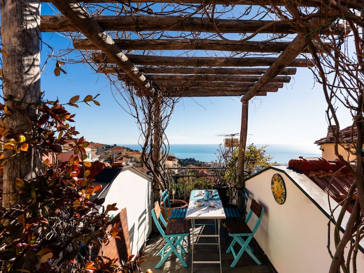 Terrazza Con Glicine By Interhome - Alassio