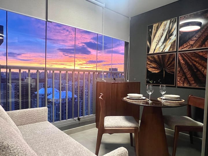 Studio Com Sofá-cama P/ Até 4 Pessoas – Apto 2705 - Moema