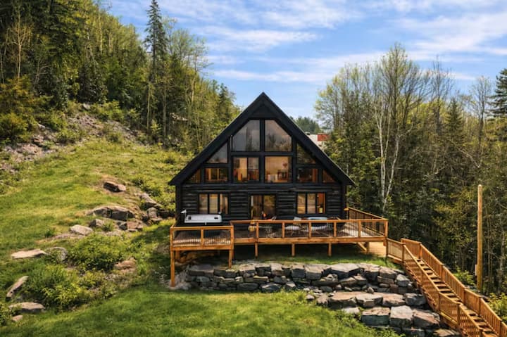 Le Nørdéa | Spa | Chiens Permis | Bois Rond | - Quebec