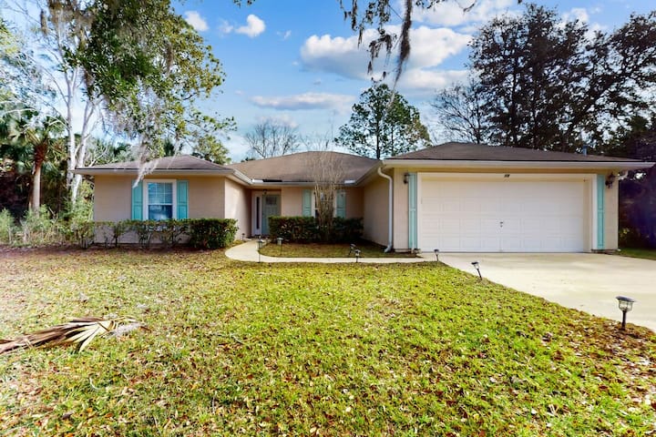 4br Home W/pool, Spa, Fireplace, Patio, W/d - Flagler Beach, FL