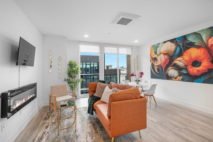 Bright 1br Haven | Balcony + Skyline Views - Philadelphie, PA