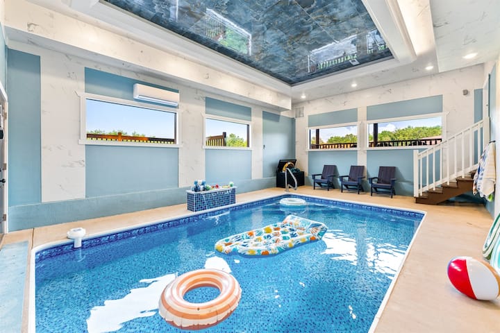 6br Grand Smoky Lodge | Indoor Pool + Game Room - テネシー州