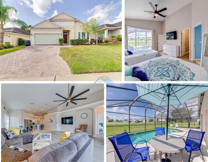 Sleeps 12! Beautiful Modern Villa (401398) - Davenport, FL